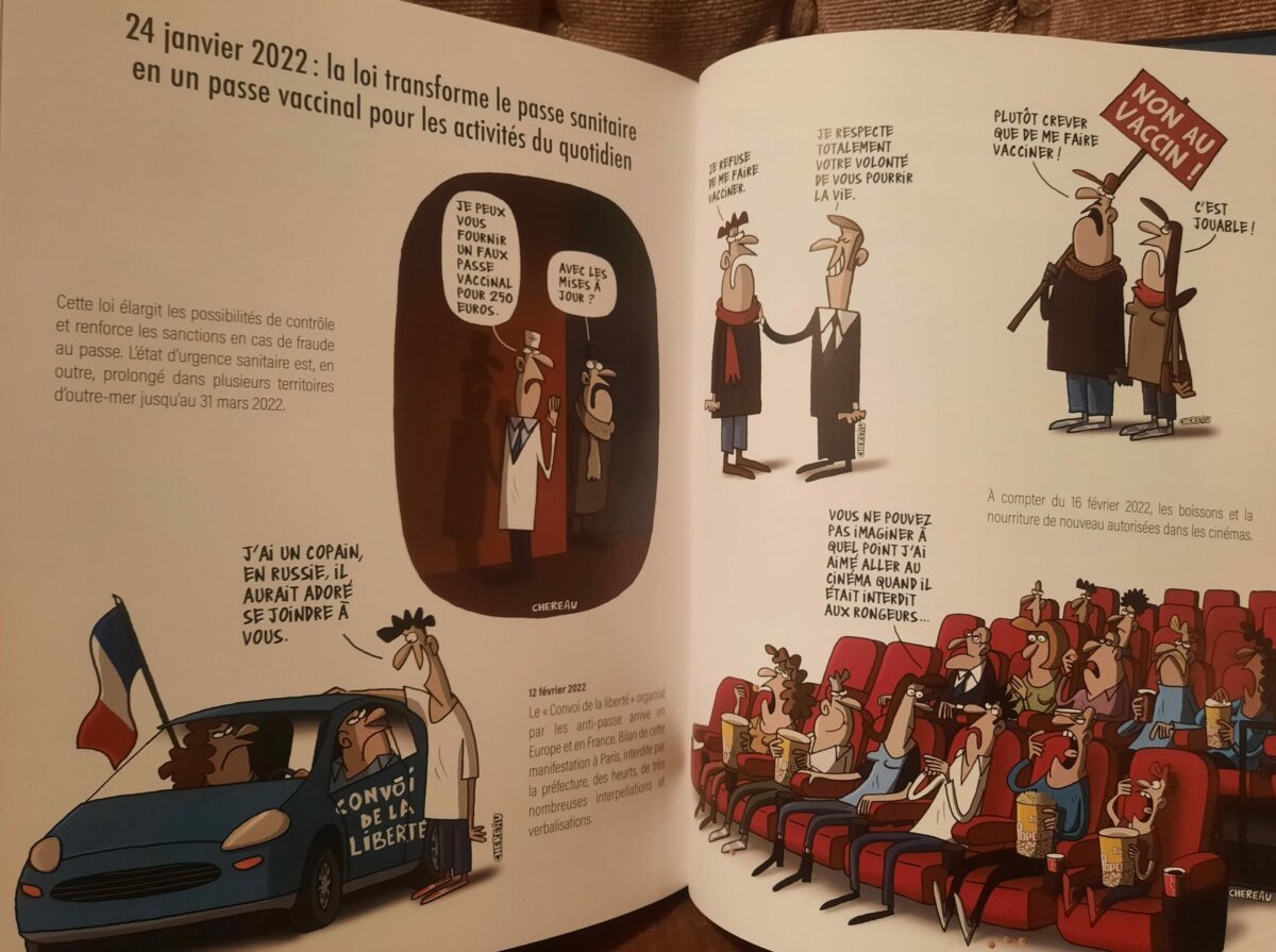 Le nouveau Chereau raconte deux ans de Covid : un livre d’histoire ...